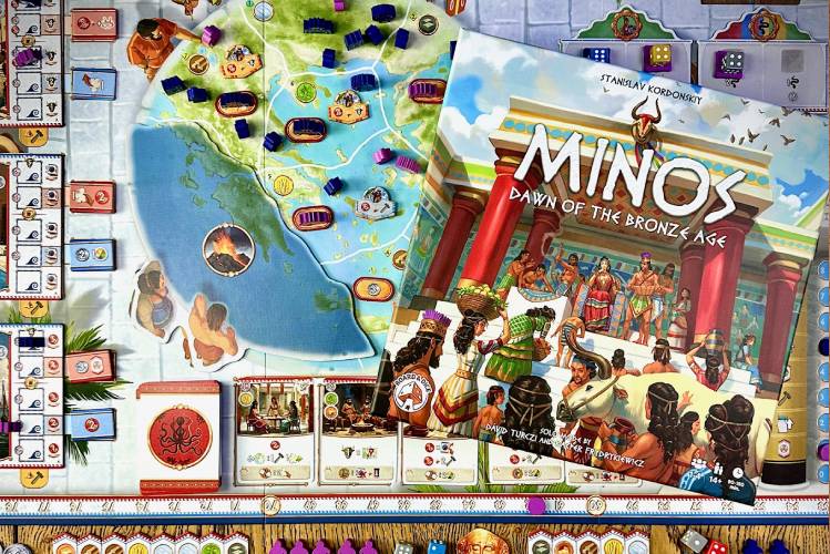 "Minos: Strategia, Mitologia e Innovazione in un Gioco da Tavolo Epico ...